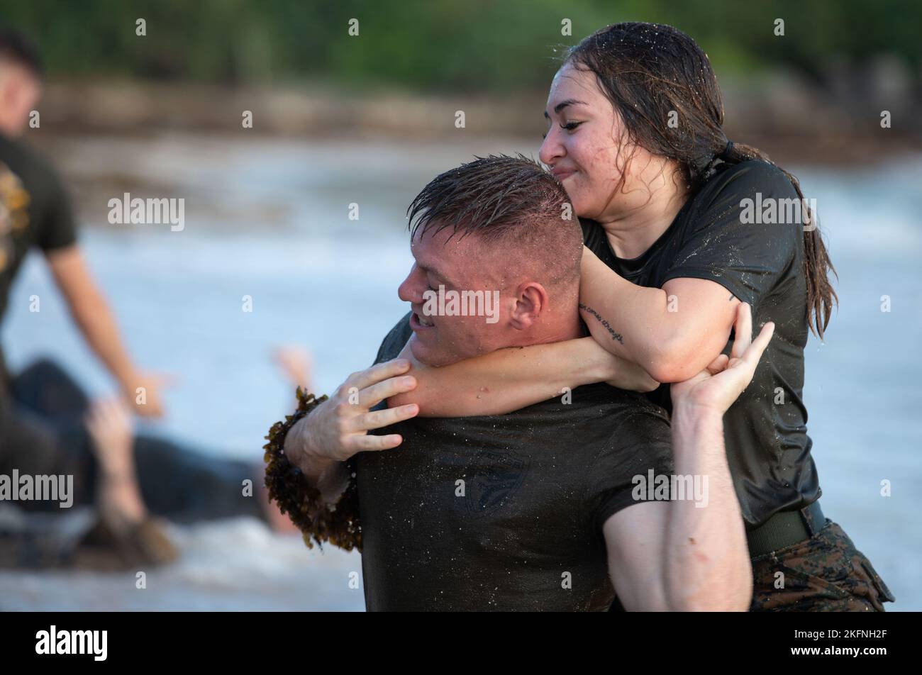 U.S. Marine Corps Cpl. Rachel Rael, an administrative specialist with G ...