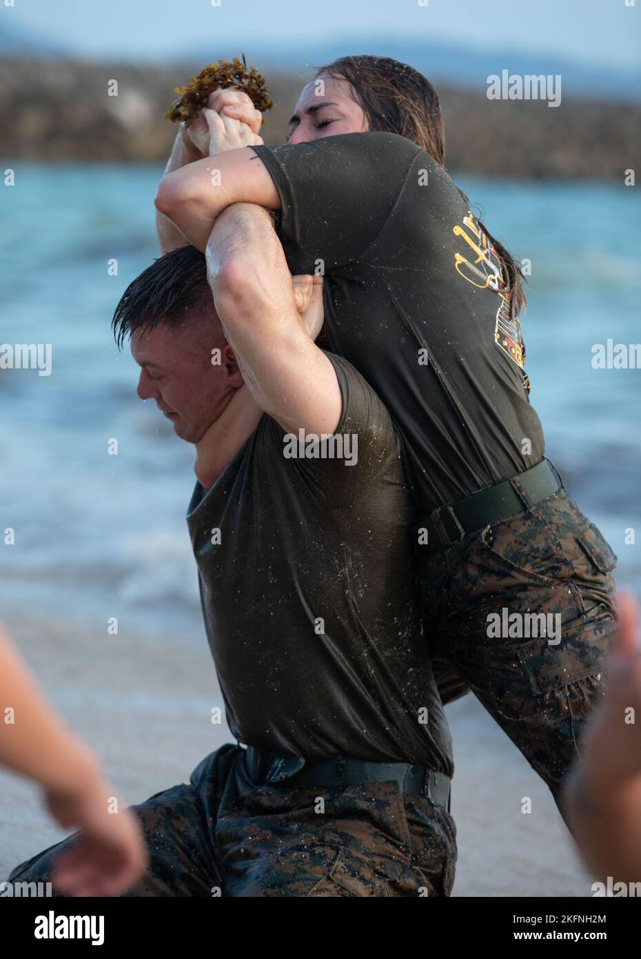 U.S. Marine Corps Cpl. Rachel Rael, an administrative specialist with G ...