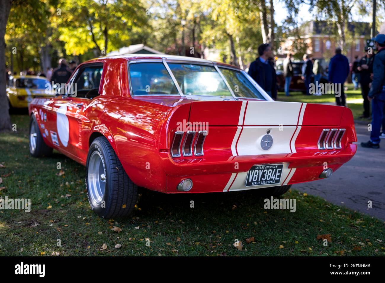 1967 Ford Mustang GT ‘VBY 384E’ on display at the October Scramble held ...