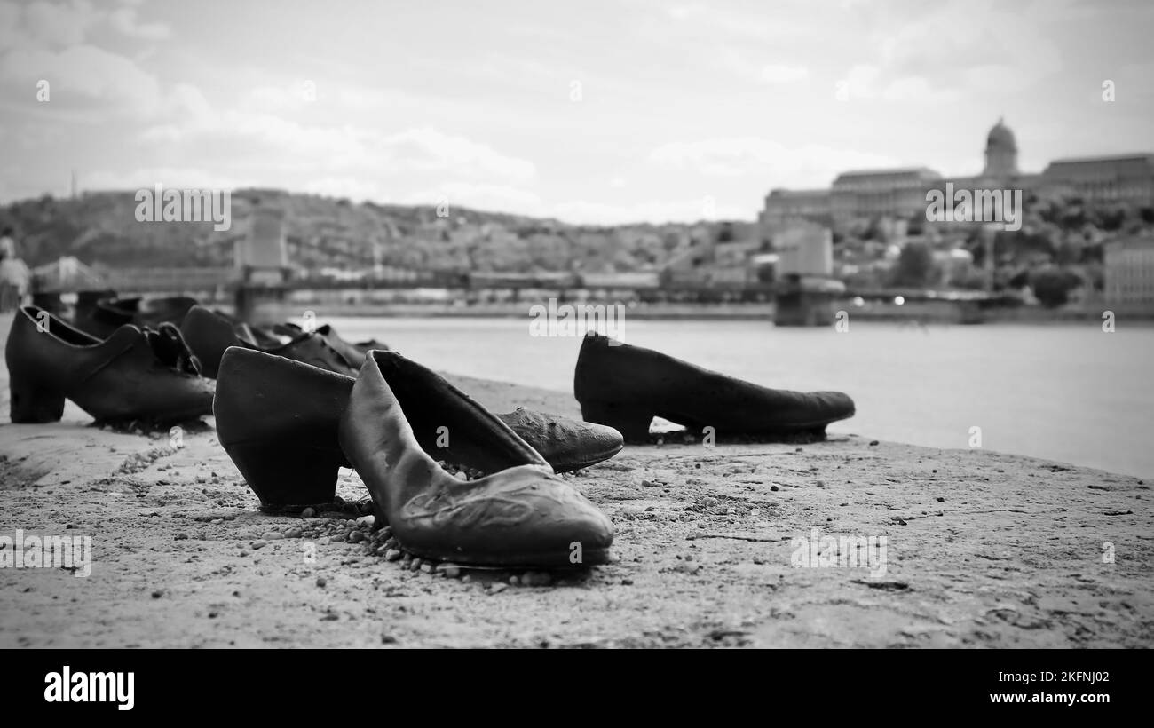 Statue shoes Black and White Stock Photos & Images - Alamy