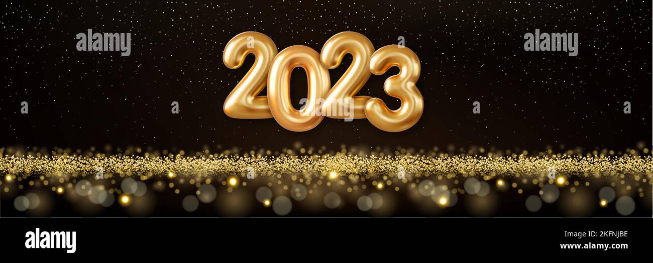 Happy New Year banner vector template Stock Vector Image & Art - Alamy
