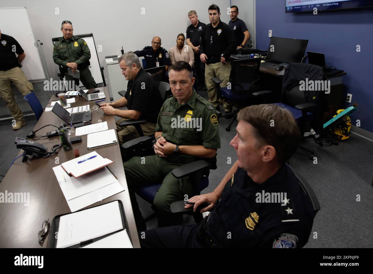 U.S.Customs and Border Protection officers with the Office of Field ...