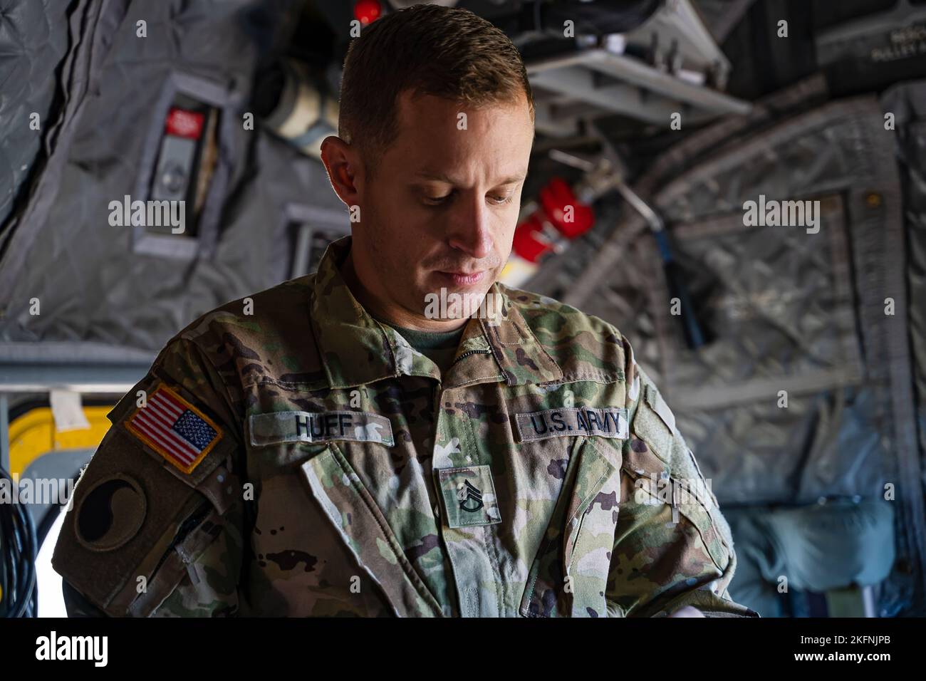 Staff Sgt. Benjamin Huff, a standardization instructor with Bravo ...