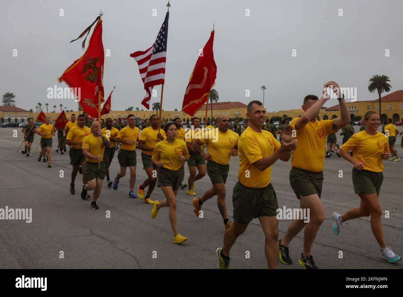 U.S Marines with 2nd Recruit Training Battalion, Recruit Training ...