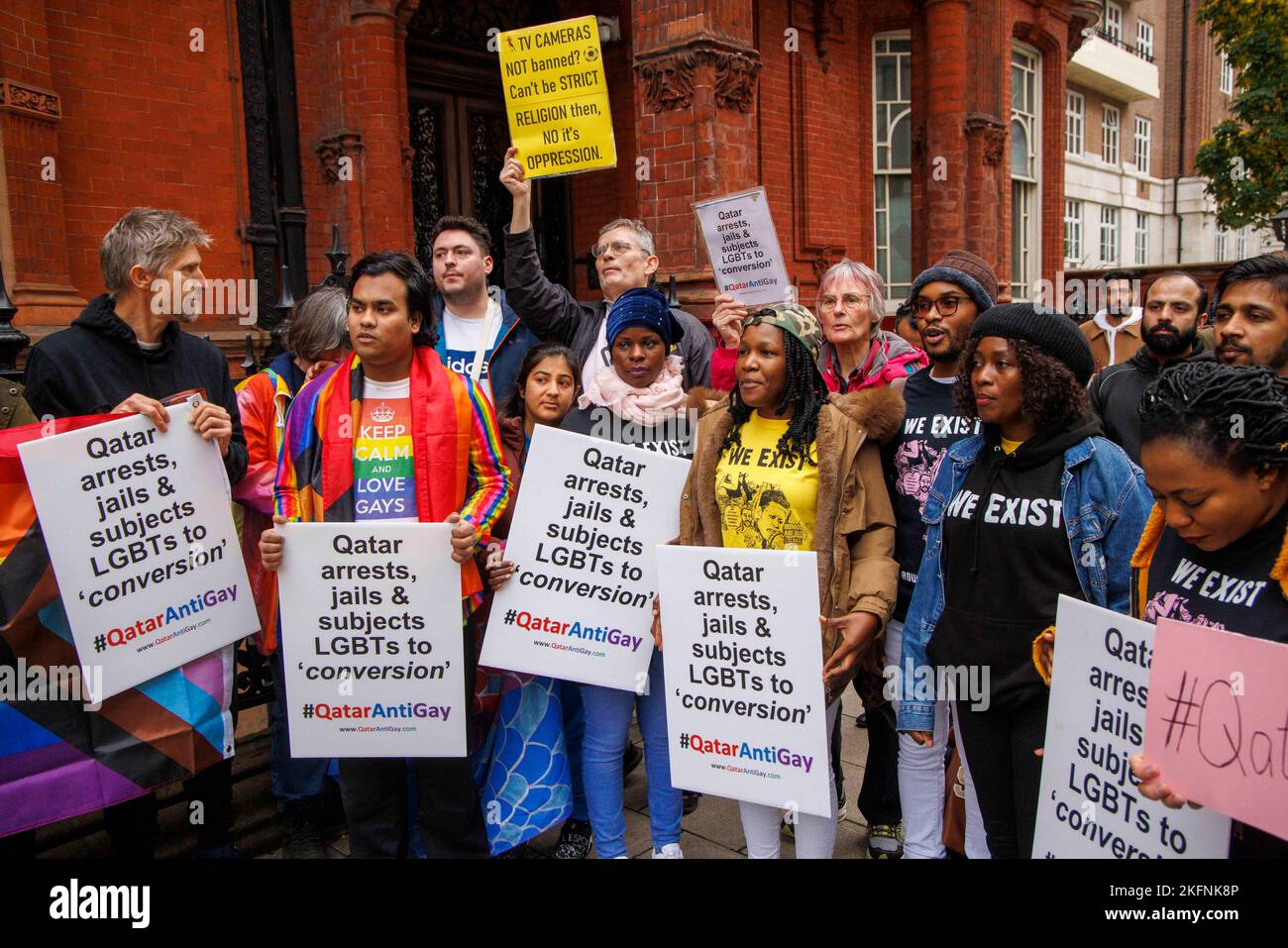 London, UK. 19th Nov, 2022. Human rights campaigner and LGBT activist ...