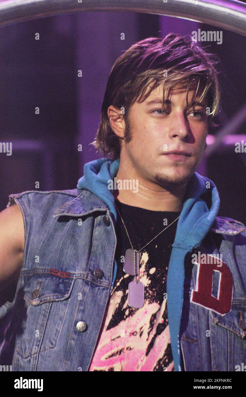 Duncan James of boyband BLUE at Cardiff International Arena, 17 ...
