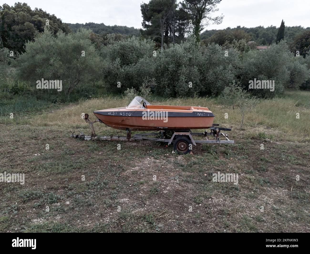 Boat with wheels hi-res stock photography and images - Alamy