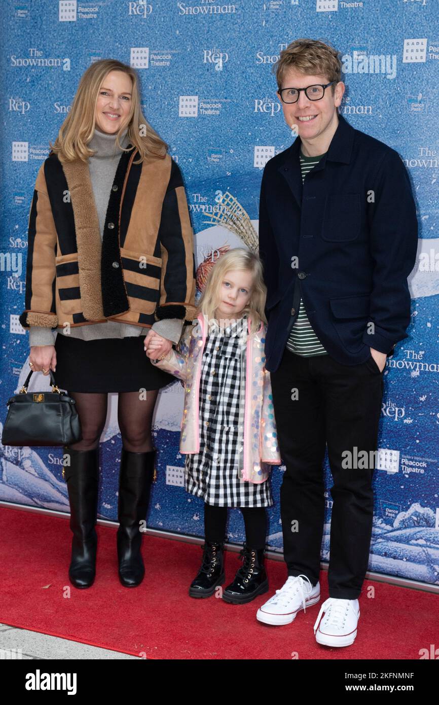 Josh Widdicombe Arrives At The Snowman 25th Anniversary Gala