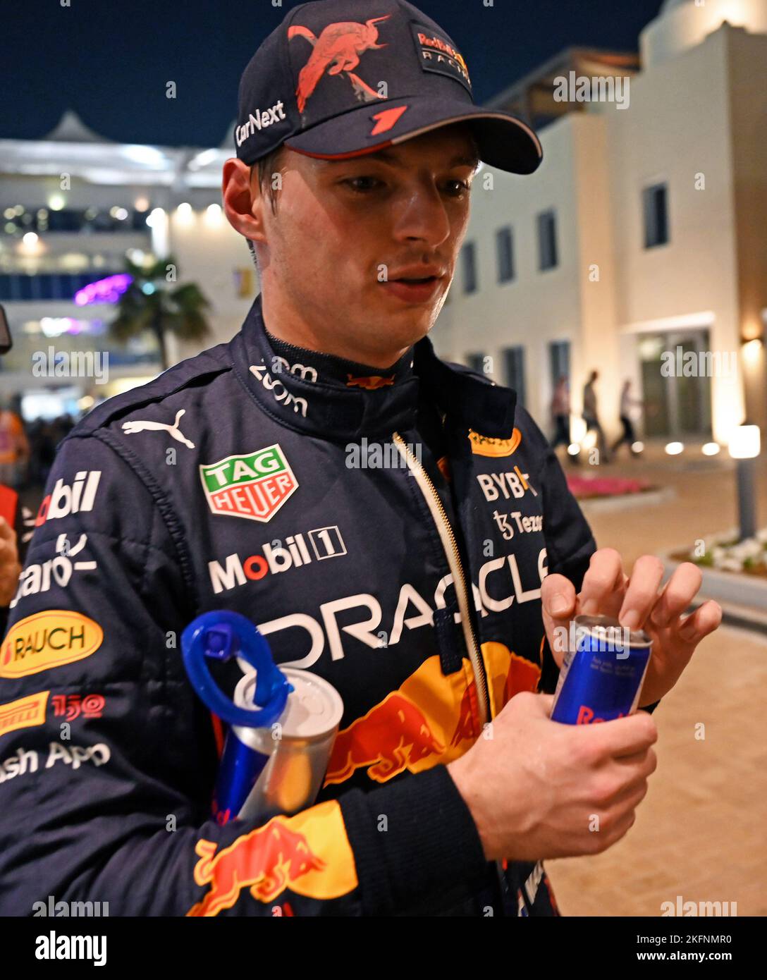 19th November 2022; Yas Marina Circuit, Yas Island, Abu Dhabi; Pole position Max Verstappen (NED ...