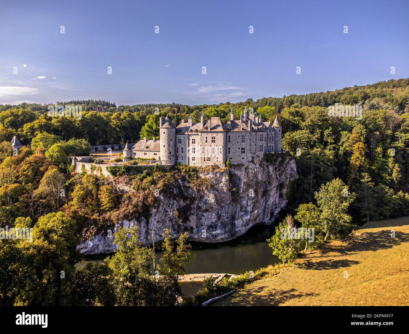 Walzin castle in dinant belgium hi-res stock photography and images - Alamy