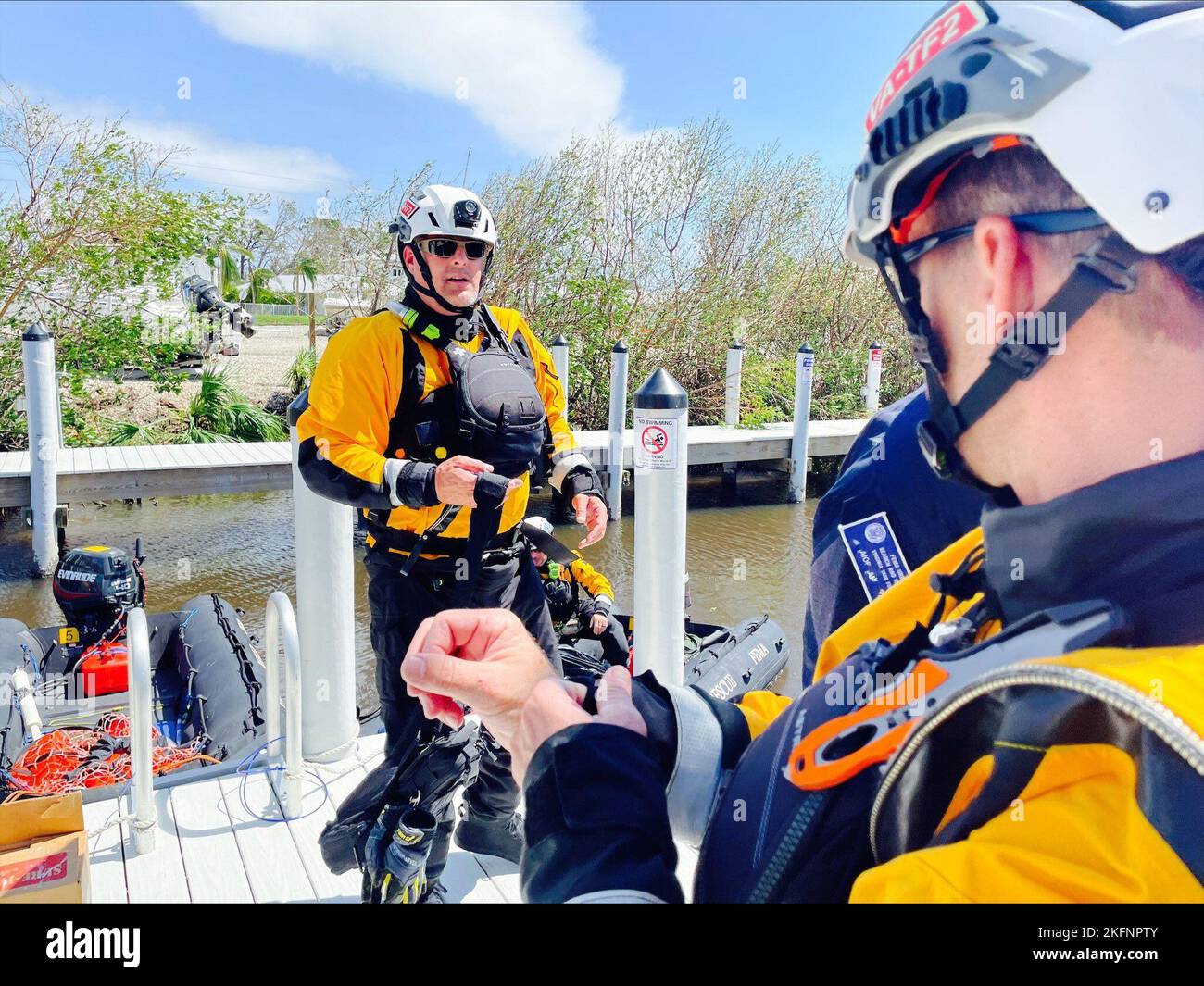 Rotunda, FL (Sept. 29, 2022) Boat teams one and two of FEMA Virginia ...