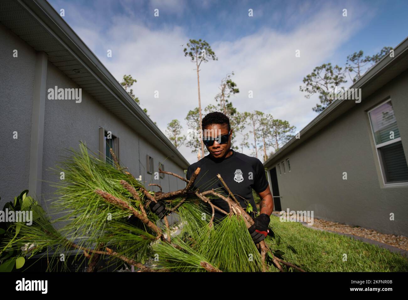 A U.S. Customs and Border Protection officer with the Office of Field ...