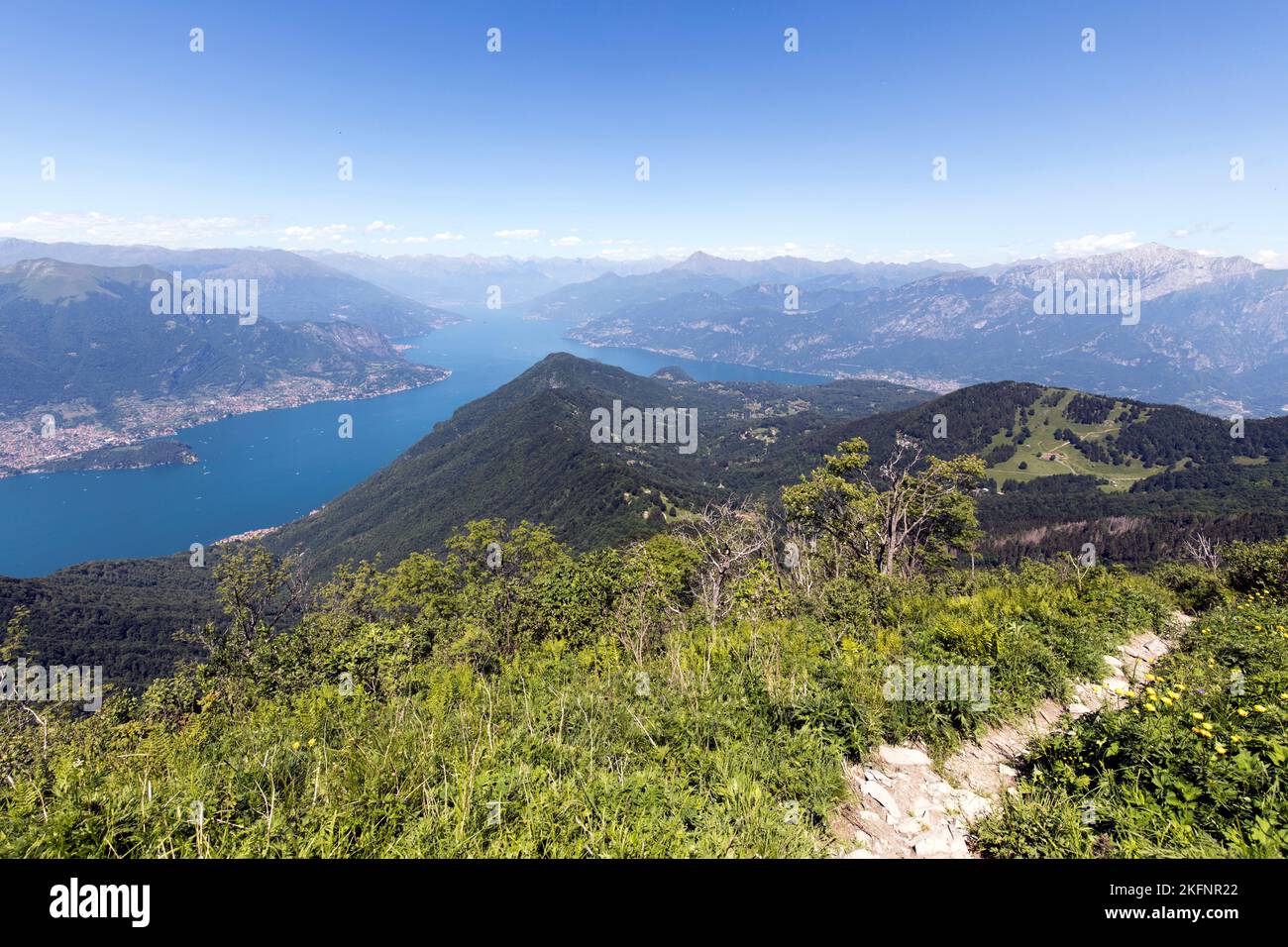 Monte san primo italy lake hi-res stock photography and images - Alamy