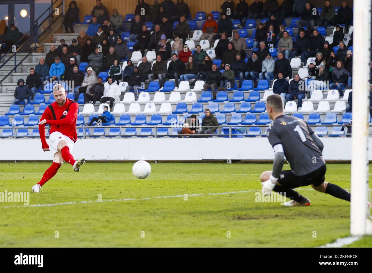 Katwijk , 19-11-2022 , Sportpark Nieuw Zuid , Dutch football , Jack's ...
