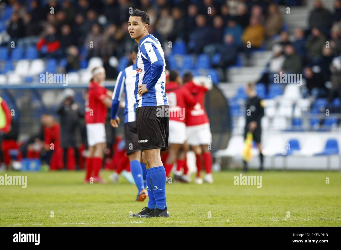 Katwijk , 19-11-2022 , Sportpark Nieuw Zuid , Dutch football , Jack's ...