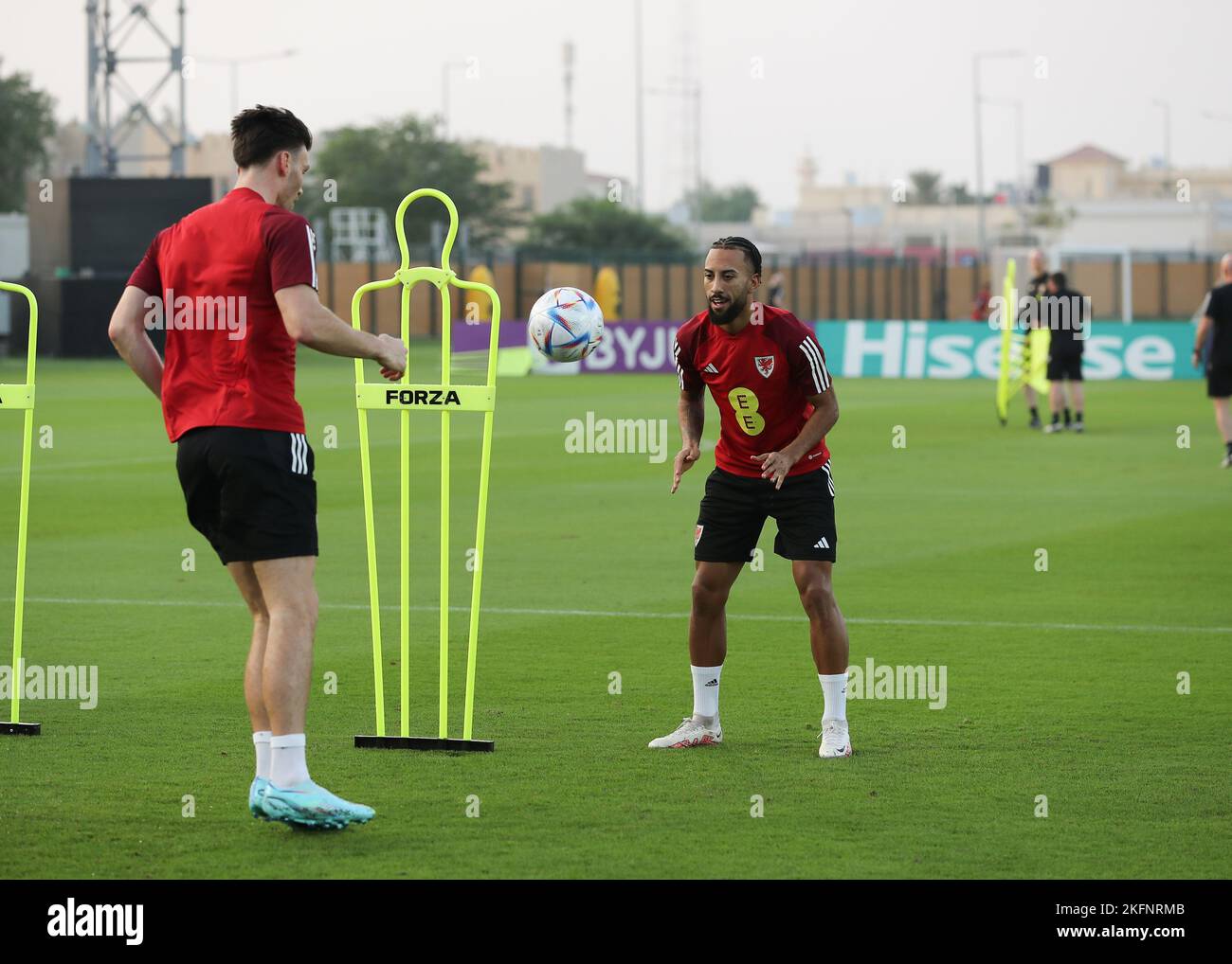 Qatar. 19th Nov, 2022. FIFA World Cup Football, Pre-Games General Views ...