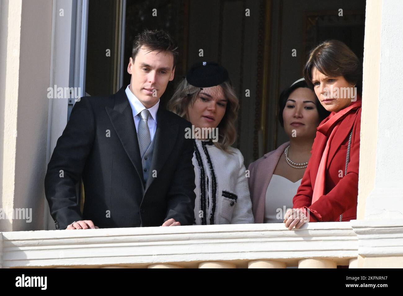 Prince Albert II of Monaco and Princess Charlene with their children ...