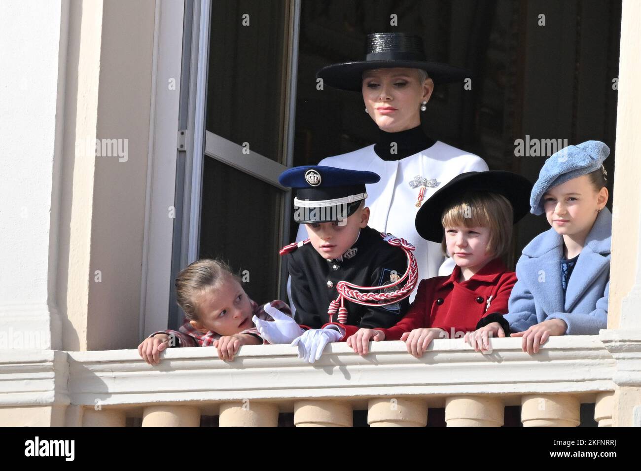 Monaco, Monaco. 19th Nov, 2022. Prince Albert II of Monaco and Princess ...