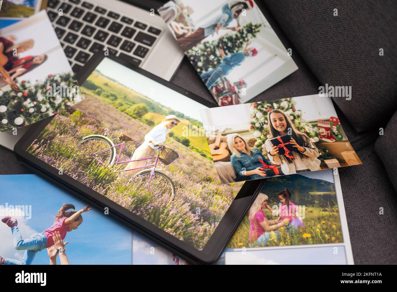 family photo, photoalbum, album. portfolio Stock Photo - Alamy