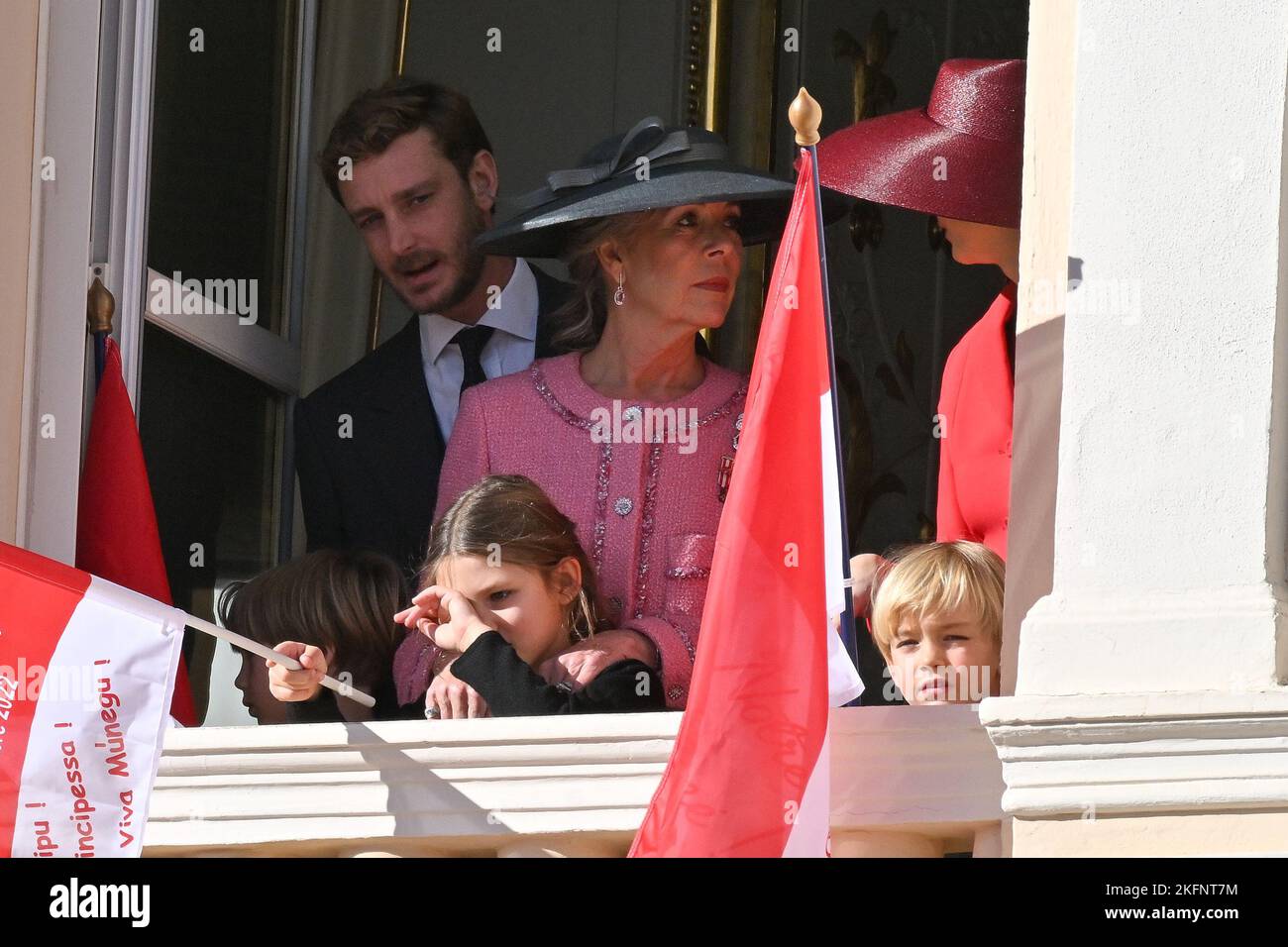 Monaco, Monaco. 19th Nov, 2022. Prince Albert II of Monaco and Princess ...