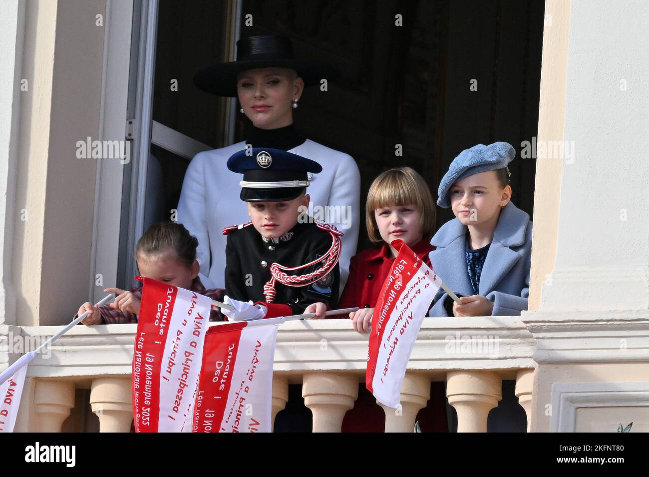 Monaco, Monaco. 19th Nov, 2022. Prince Albert II of Monaco and Princess ...