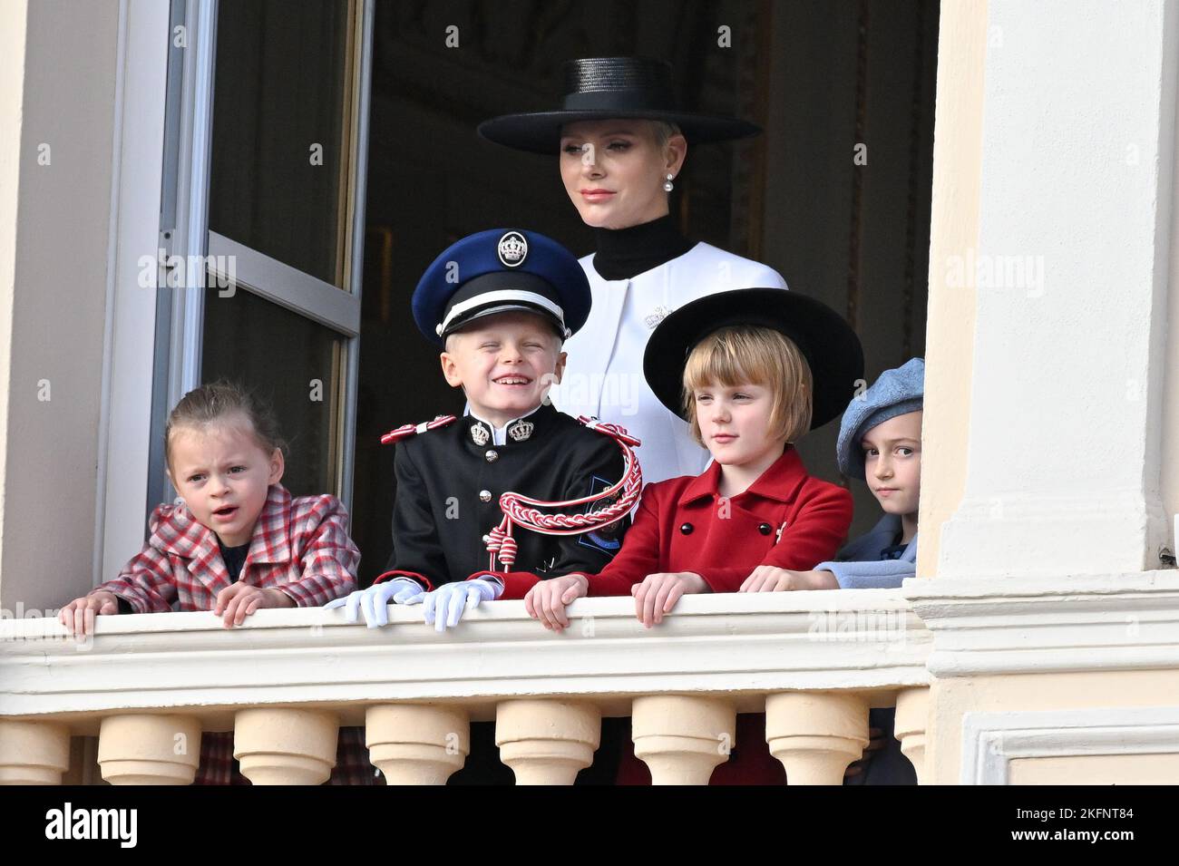 Monaco, Monaco. 19th Nov, 2022. Prince Albert II of Monaco and Princess ...