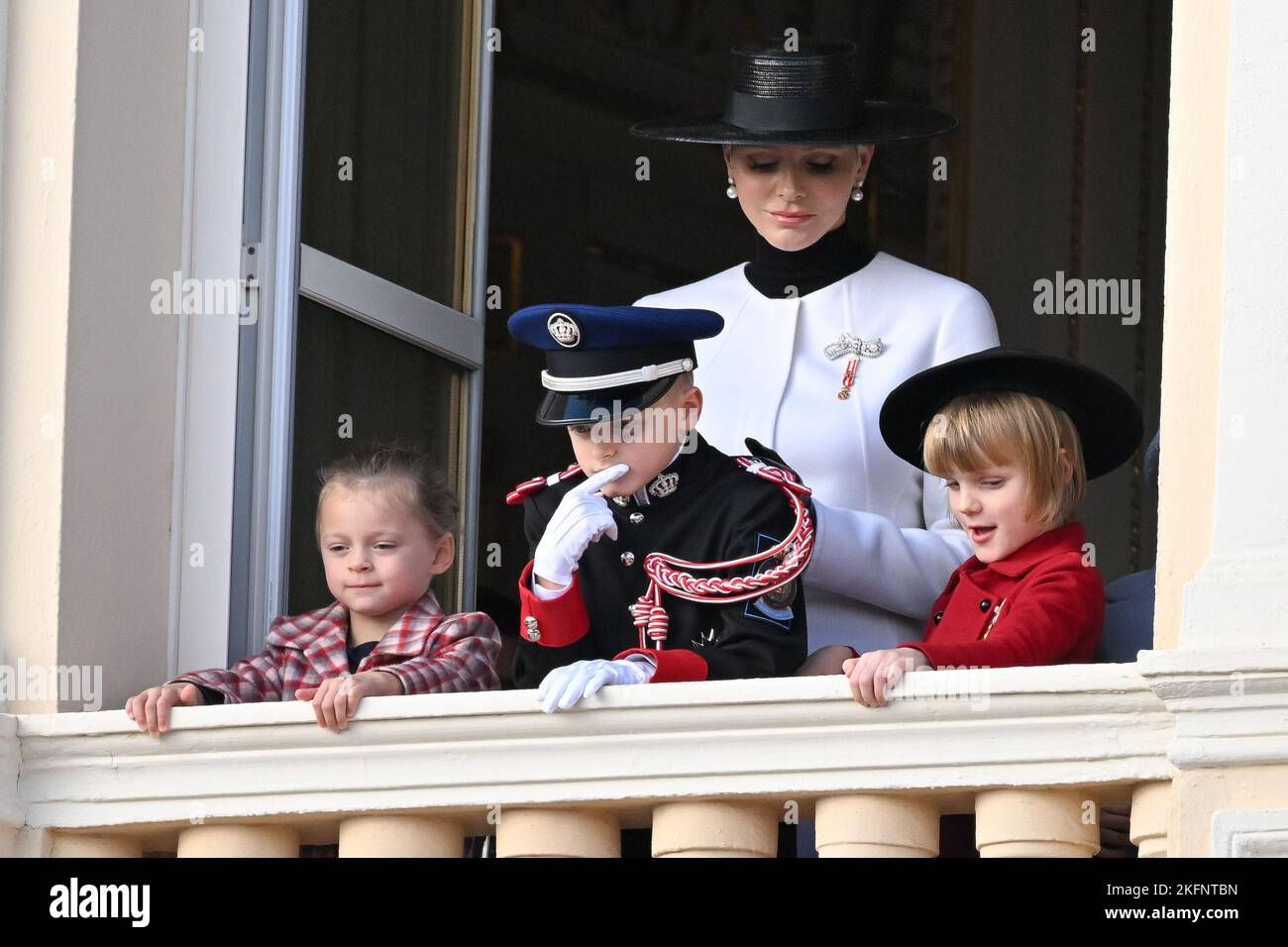 Monaco, Monaco. 19th Nov, 2022. Prince Albert II of Monaco and Princess ...