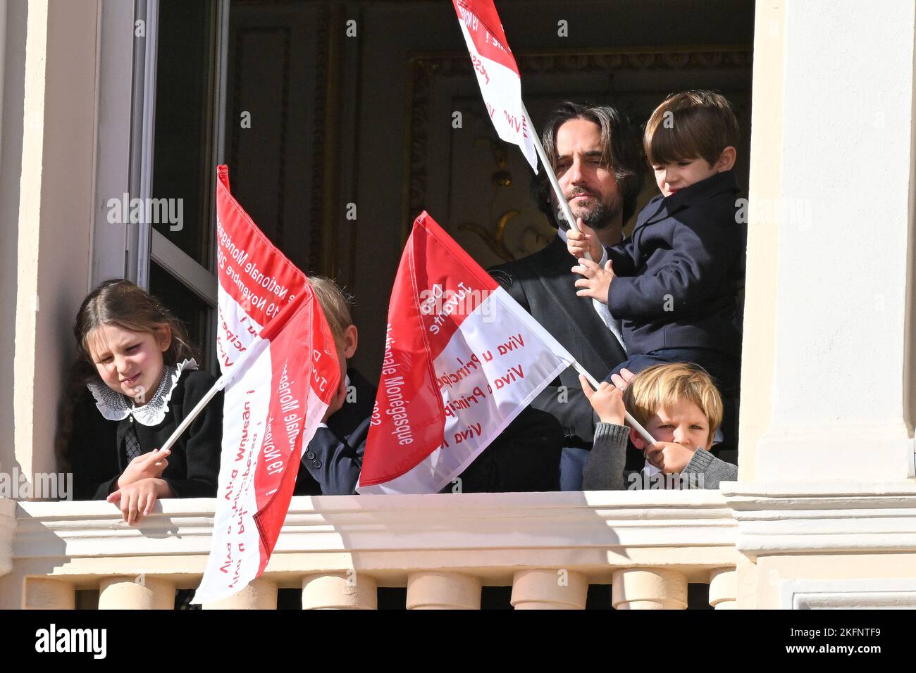 Monaco, Monaco. 19th Nov, 2022. Prince Albert II of Monaco and Princess ...