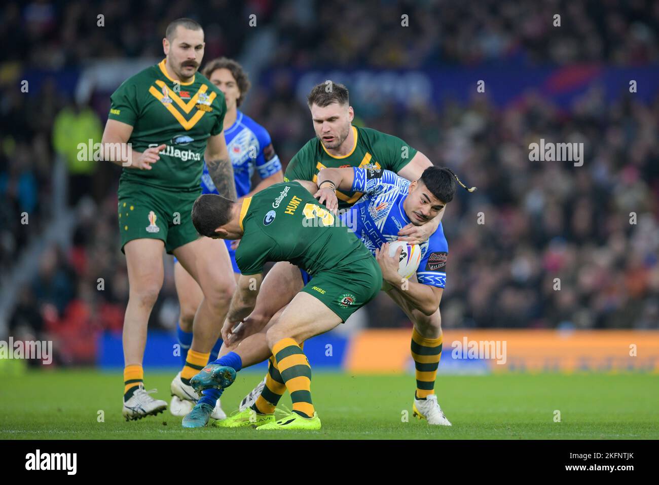Old Trafford, Manchester, Lancashire, UK. 19th Nov, 2022. Rugby League ...