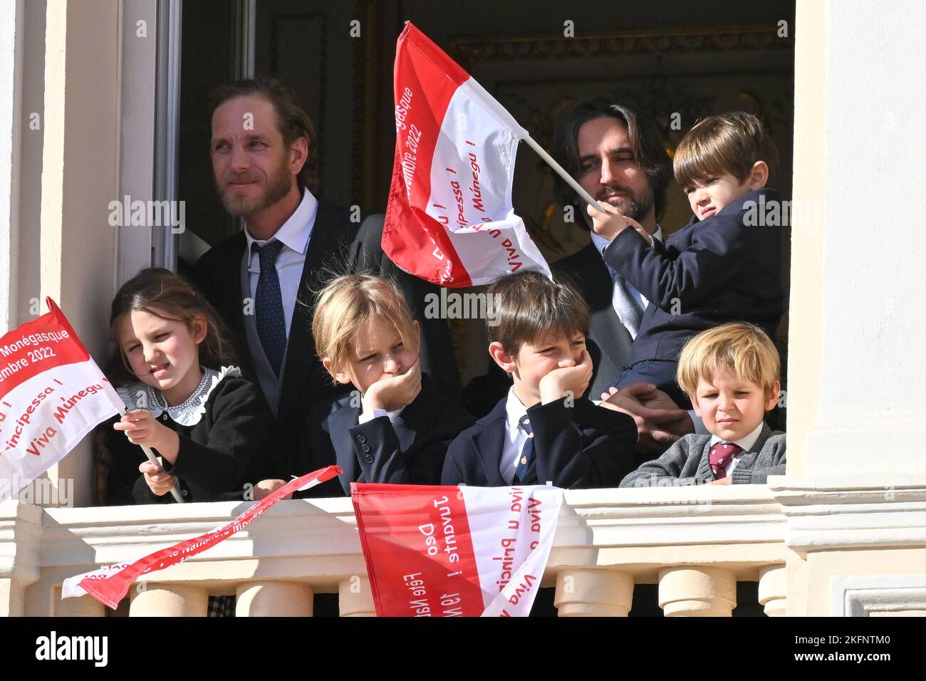 Monaco, Monaco. 19th Nov, 2022. Prince Albert II of Monaco and Princess ...