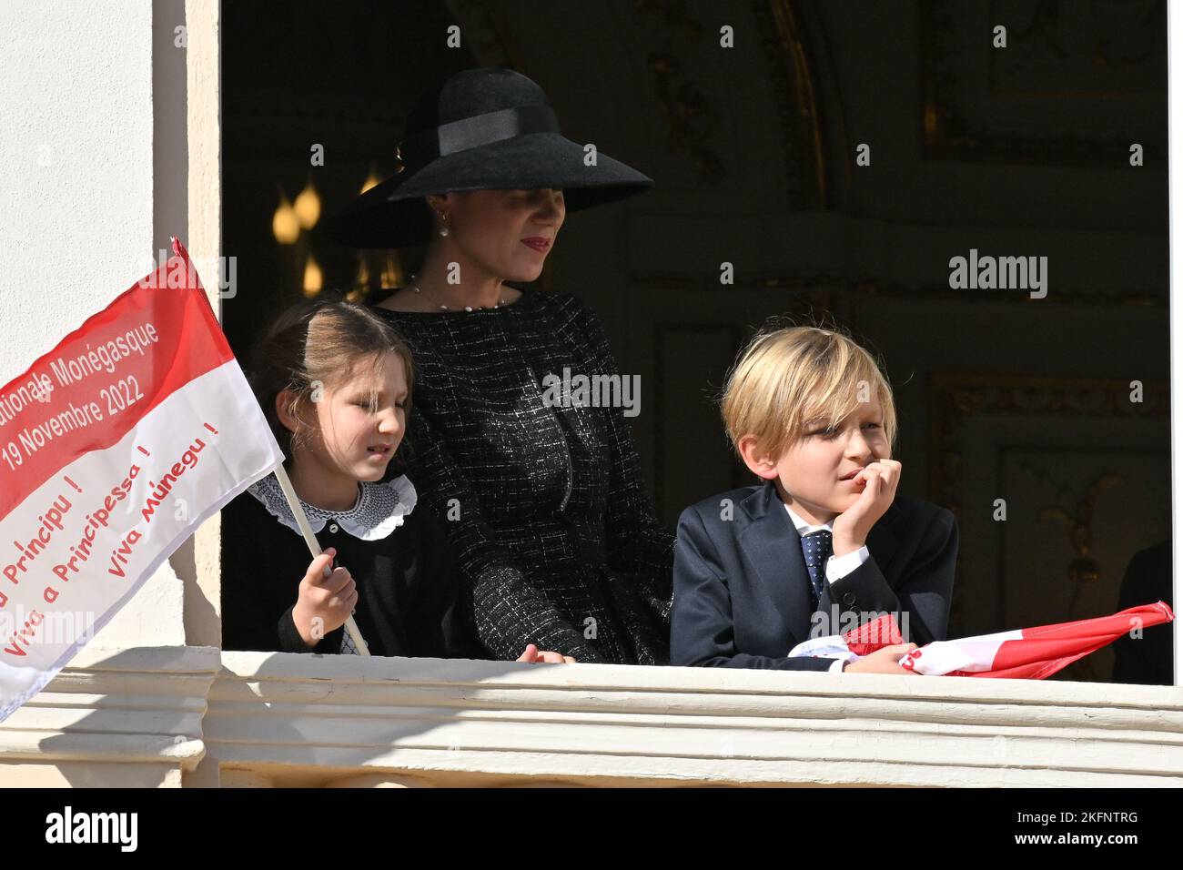 Monaco, Monaco. 19th Nov, 2022. Prince Albert II of Monaco and Princess ...