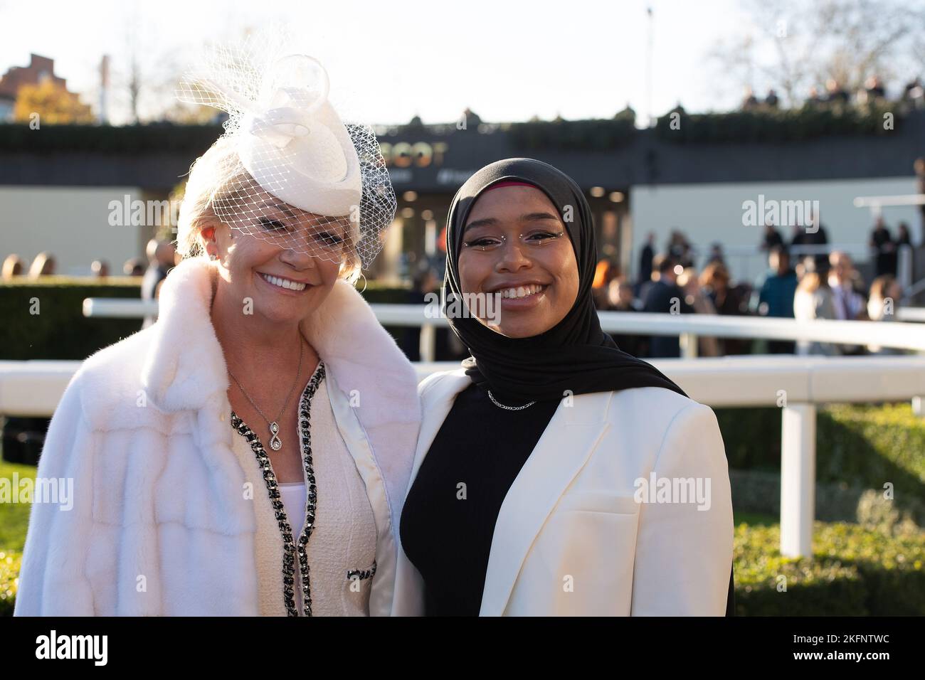 Ascot, UK. 19th November, 2022. Joanne Burke, owner of Chanelle Pharma ...