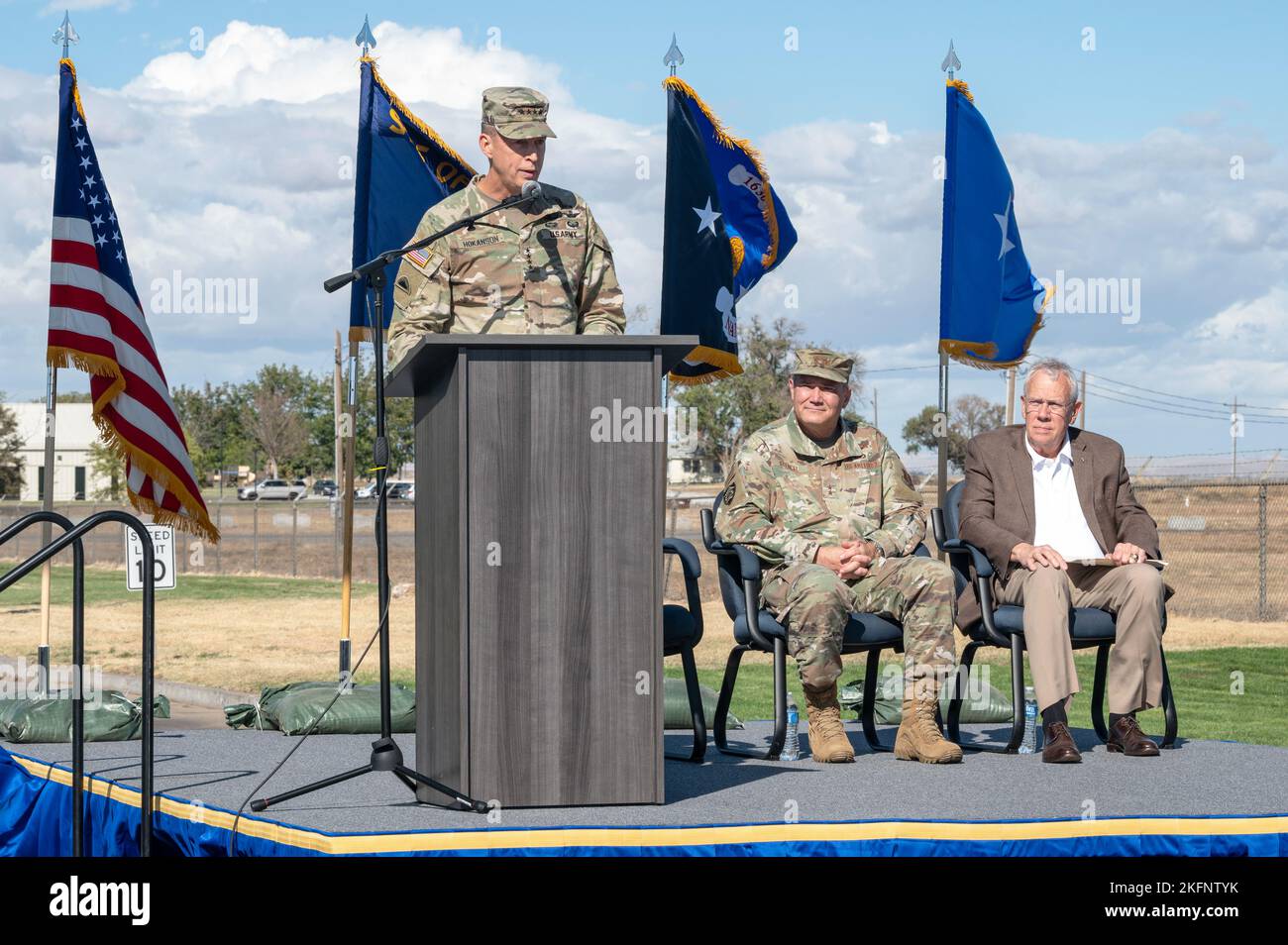 Gen. Daniel R. Hokanson, chief of the National Guard Bureau, delivers ...