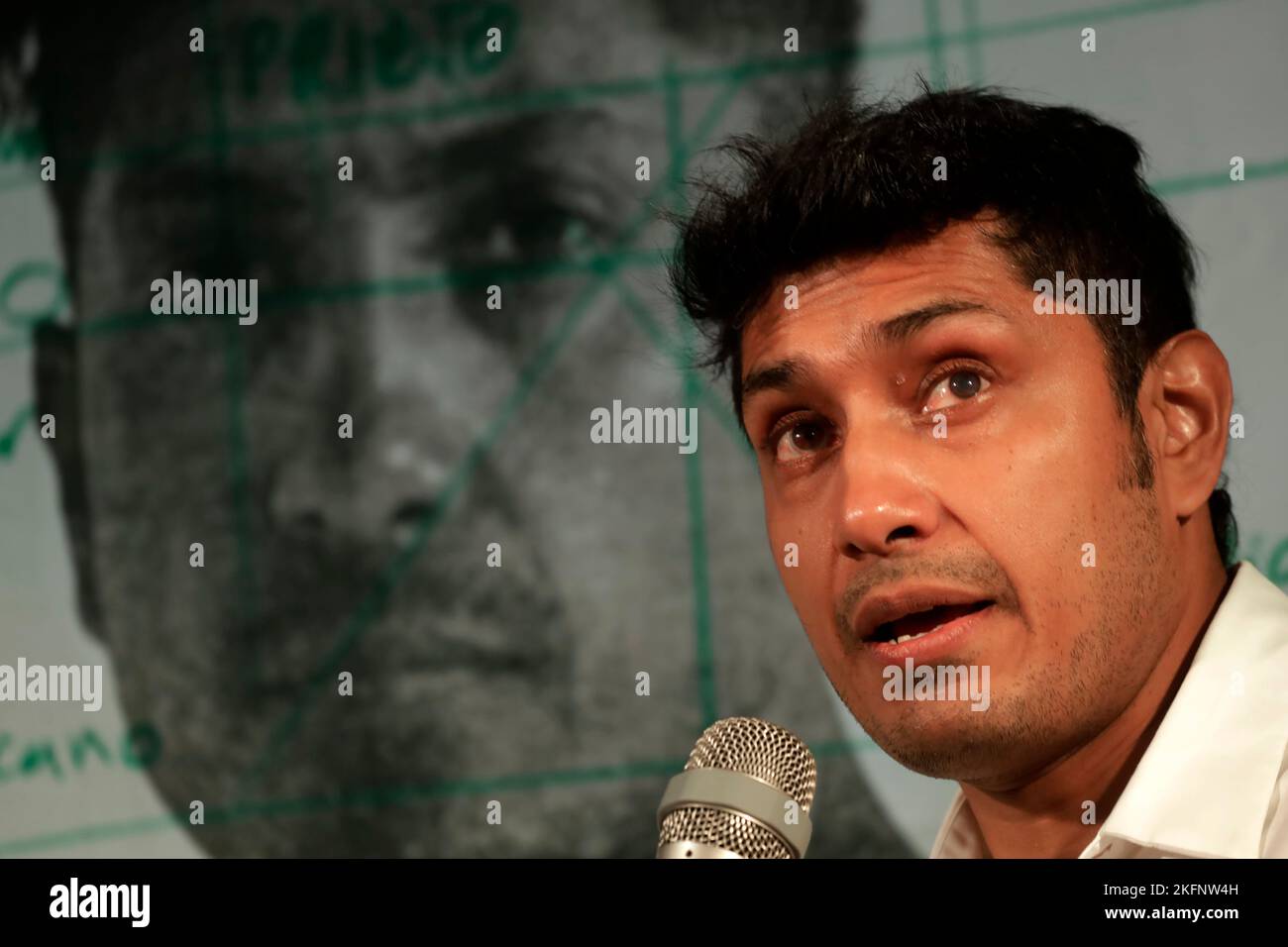 Mexico City, Mexico. 18th Nov, 2022. Mexican actor Tenoch Huerta ...