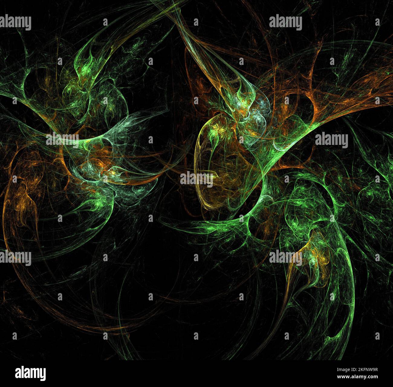 image of one Illustration of digital fractal Stock Photo - Alamy