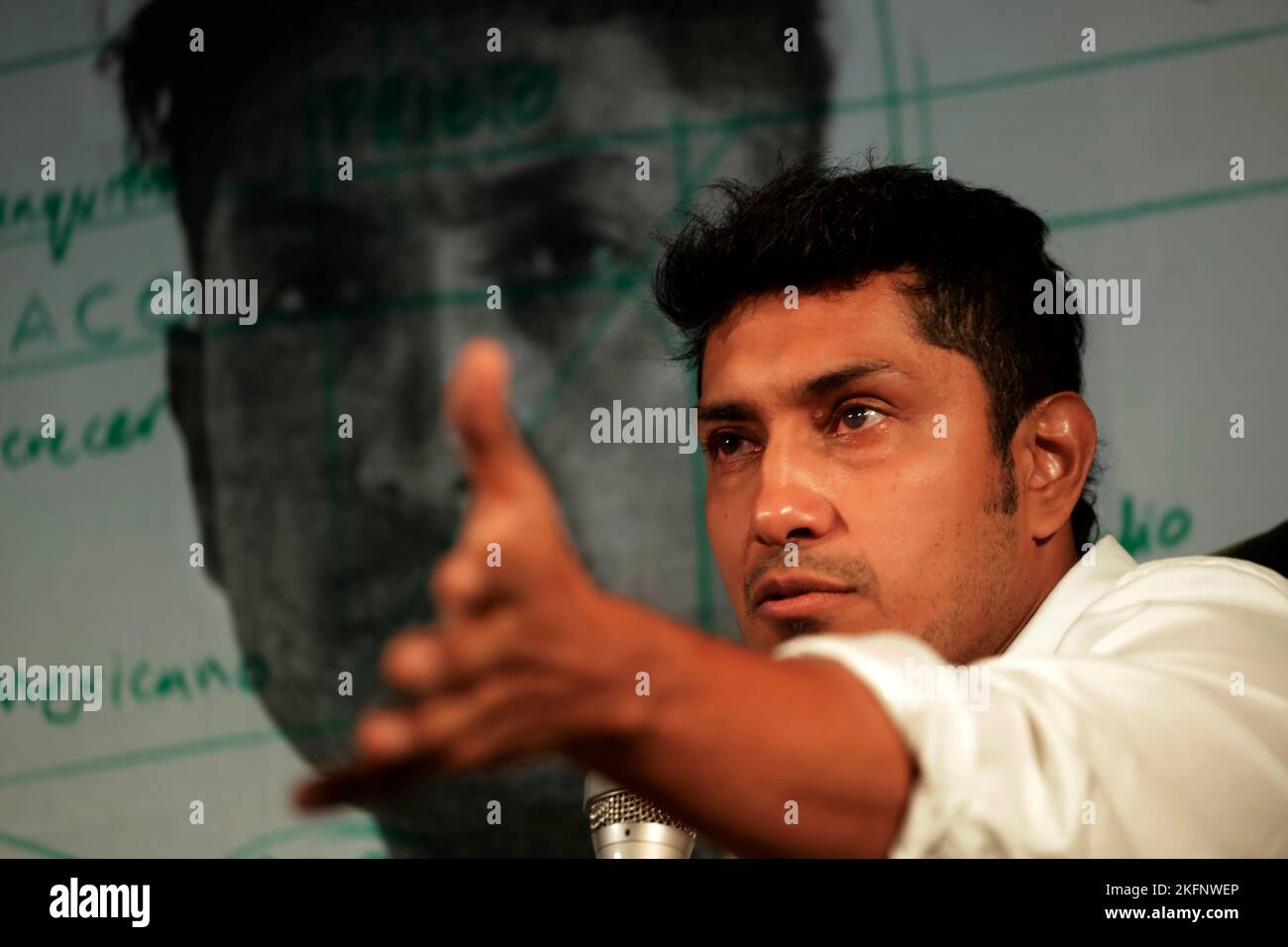 Mexico City, Mexico. 18th Nov, 2022. Mexican actor Tenoch Huerta ...