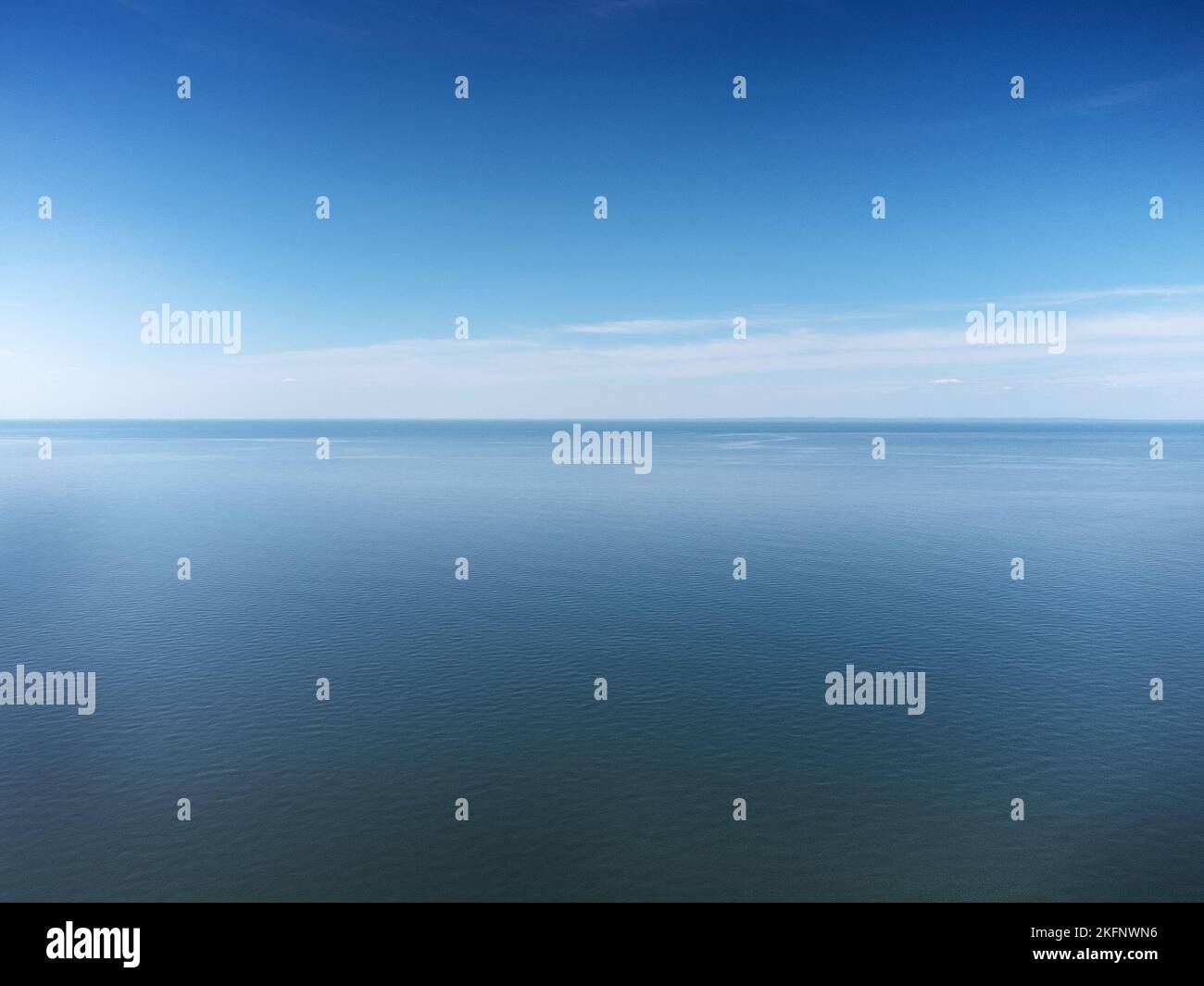 Seascape in Hunstanton looking west across the open sea Stock Photo - Alamy