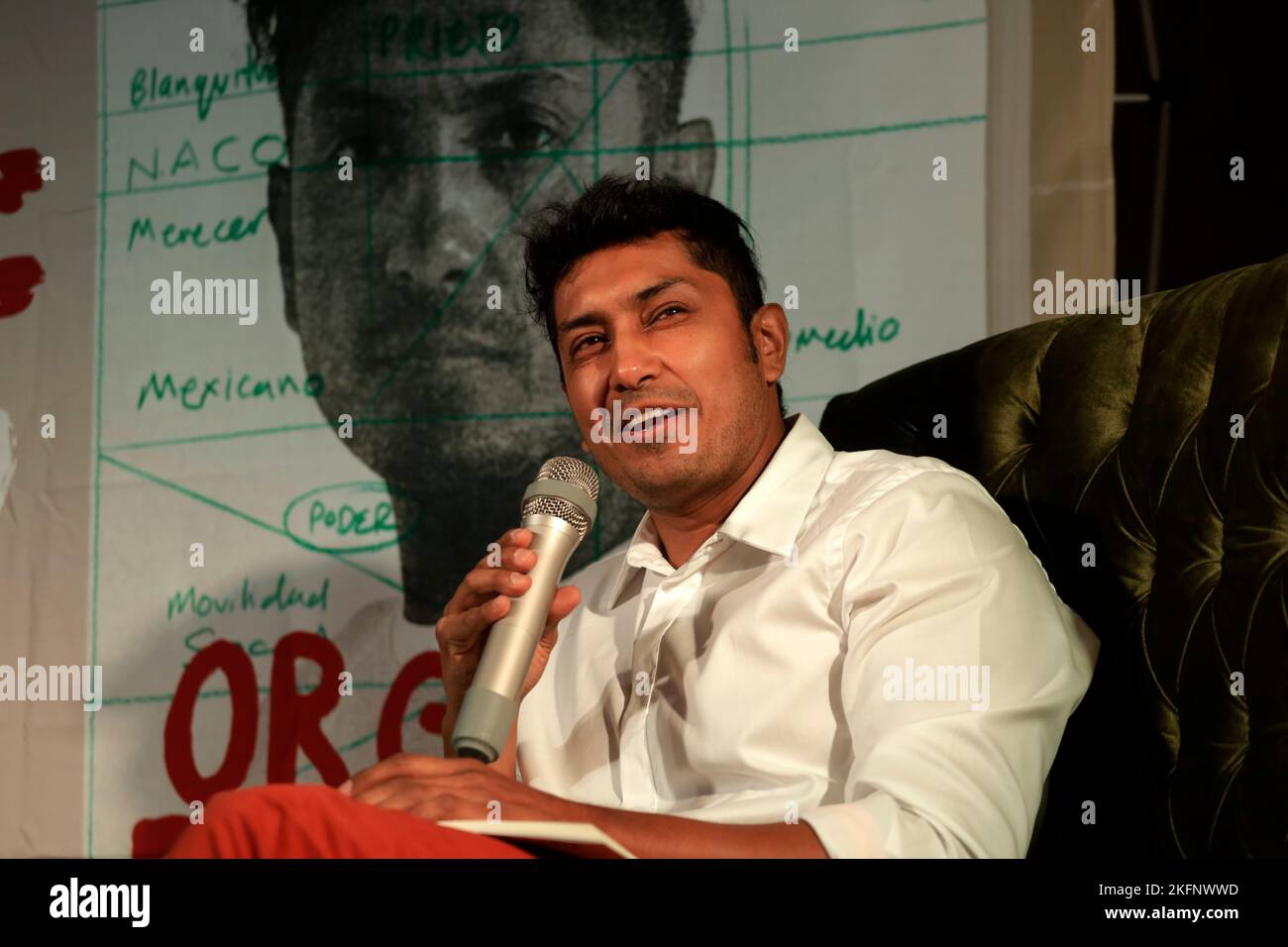 Mexico City, Mexico. 18th Nov, 2022. Mexican actor Tenoch Huerta ...