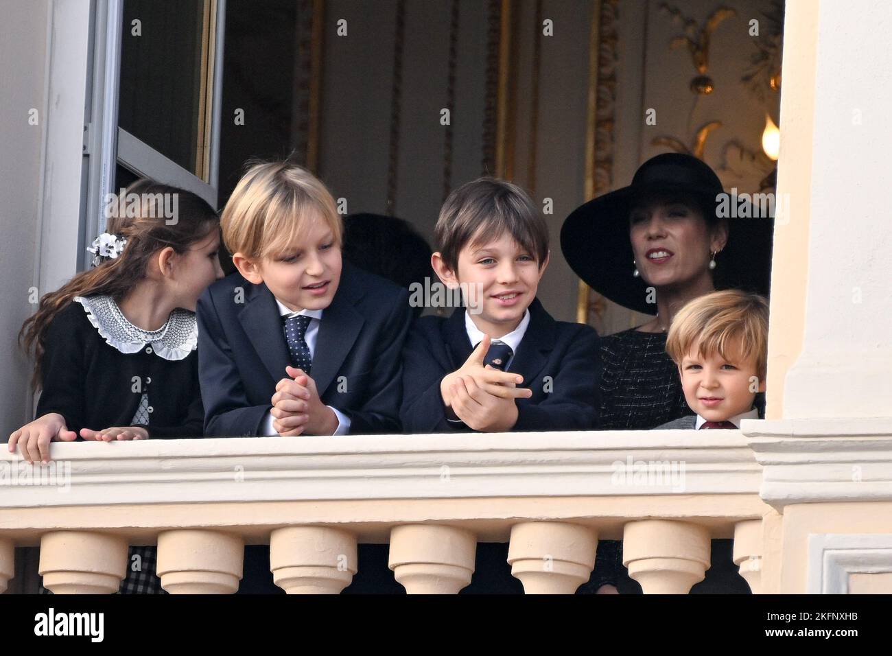 Monaco, November 19, 2022. Prince Albert II of Monaco and Princess ...