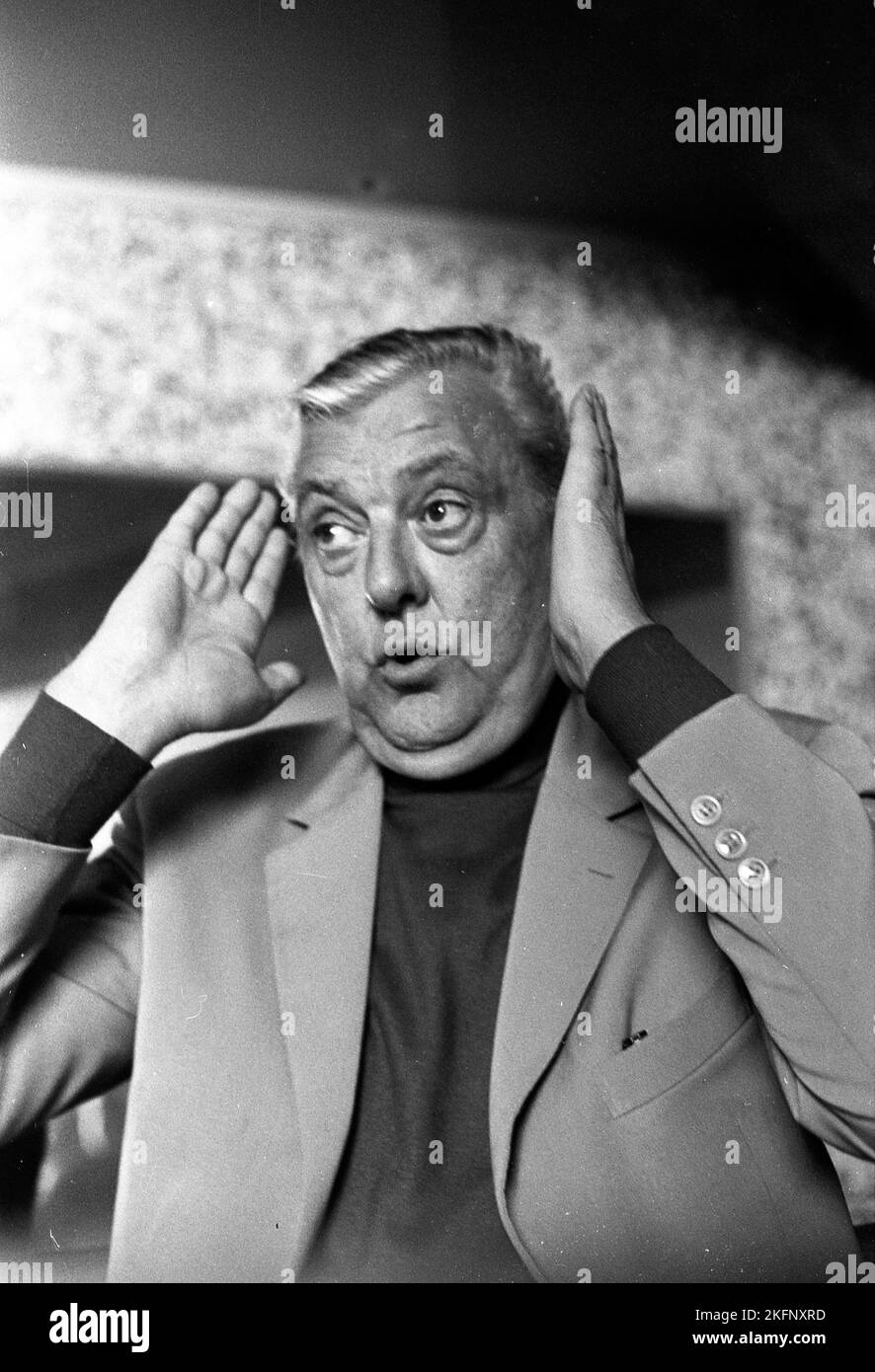 Jacques Tati, French filmmaker, actor and comedian, at the Mar del ...