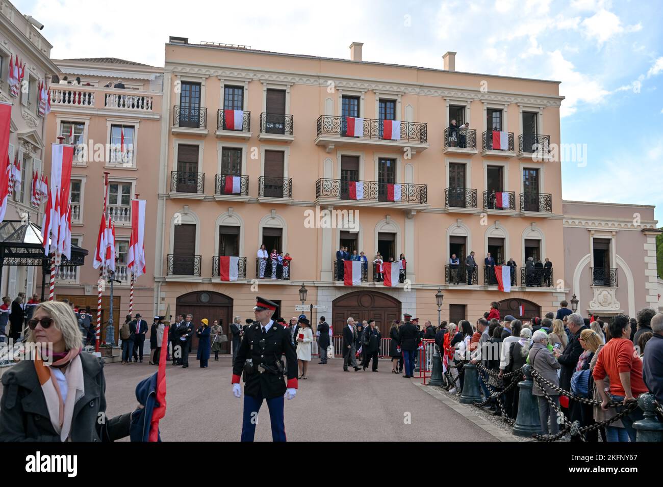 Monaco, November 19, 2022. Prince Albert II of Monaco and Princess ...
