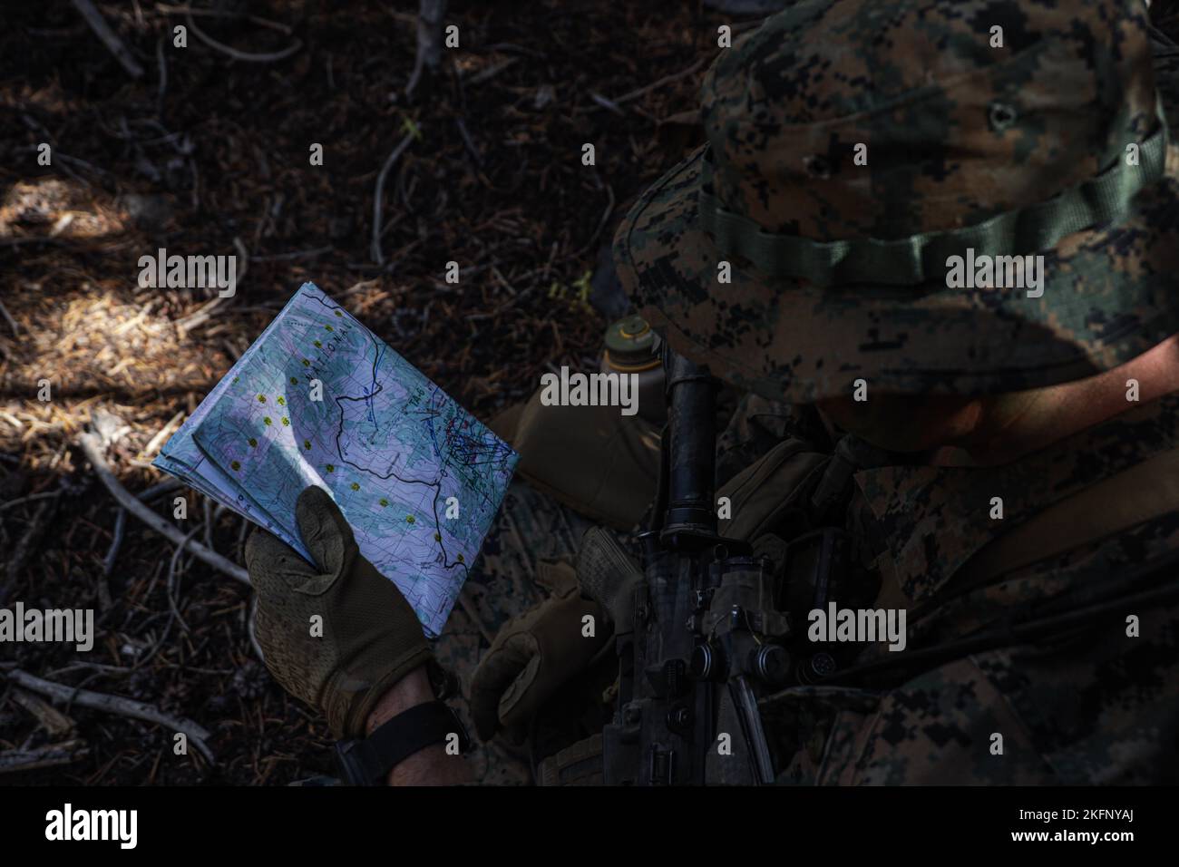 U.S. Marine 1st Lt. Samuel Skinner, a platoon commander with Echo ...