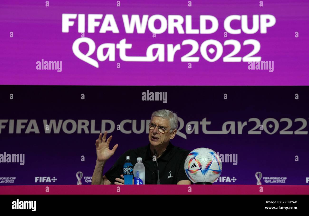 FIFA's Chief of Global Football Development Arsene Wenger during the ...