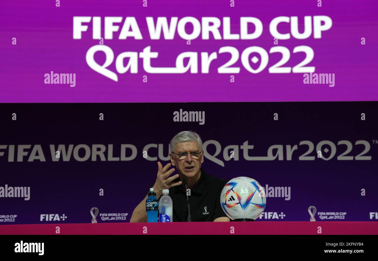 FIFA's Chief of Global Football Development Arsene Wenger during the ...