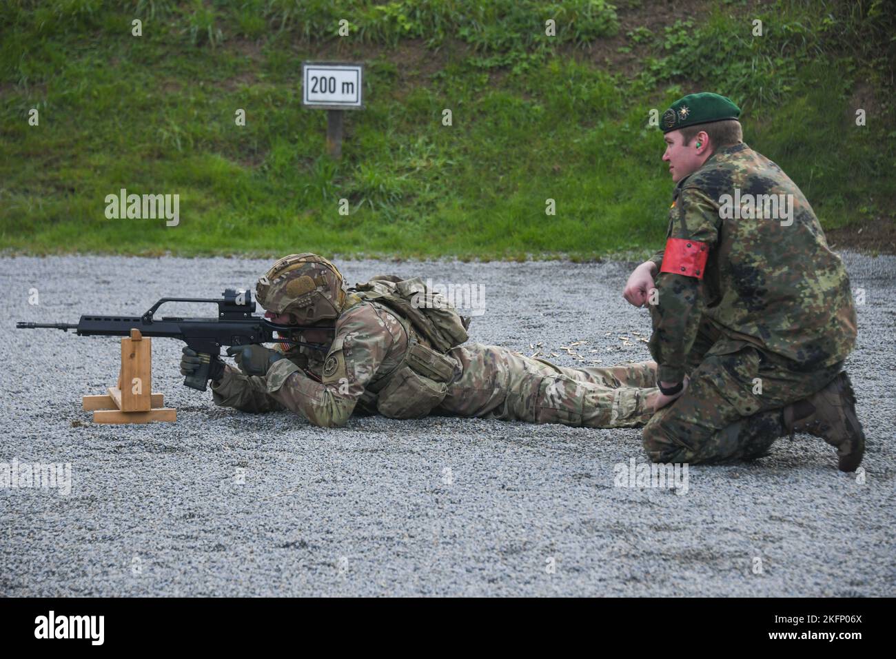 A U.S. Soldier assigned to 1st Squadron, 2nd Cavalry Regiment (1/2CR ...