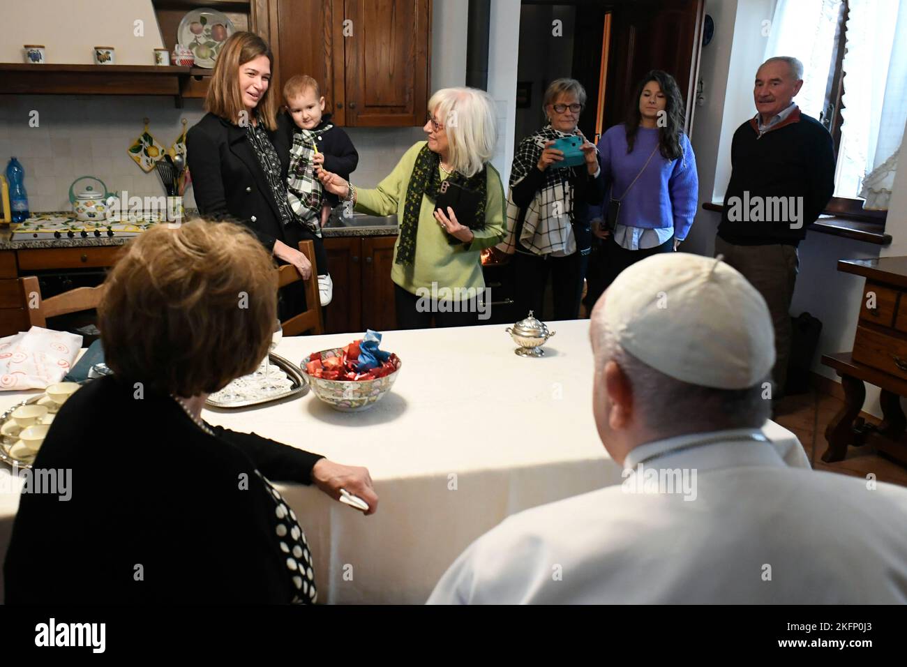 Vatican, Vatican. 19th Nov, 2022. Italy, Asti, 22/11/19 Pope Francis ...