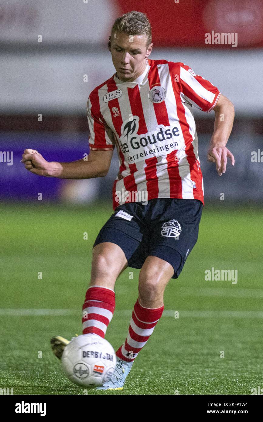MAASSLUIS, 19-11-2022, Sportpark Dijkpolder . Dutch football Jack’s League , season 2022 - 2023 ...