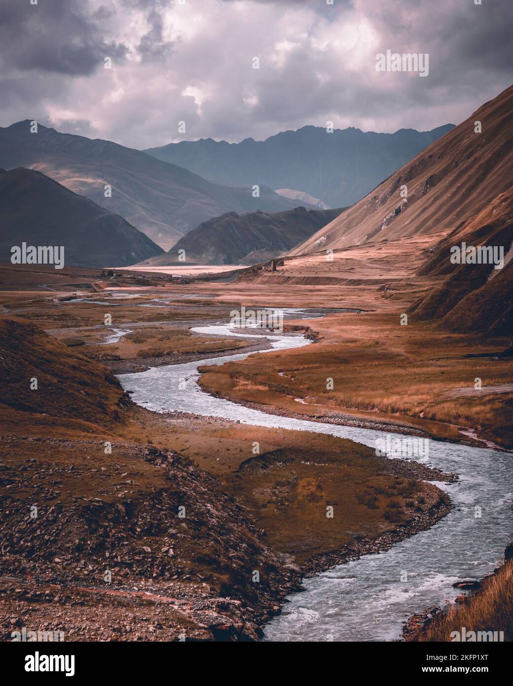 The beautiful Truso valley Stock Photo - Alamy