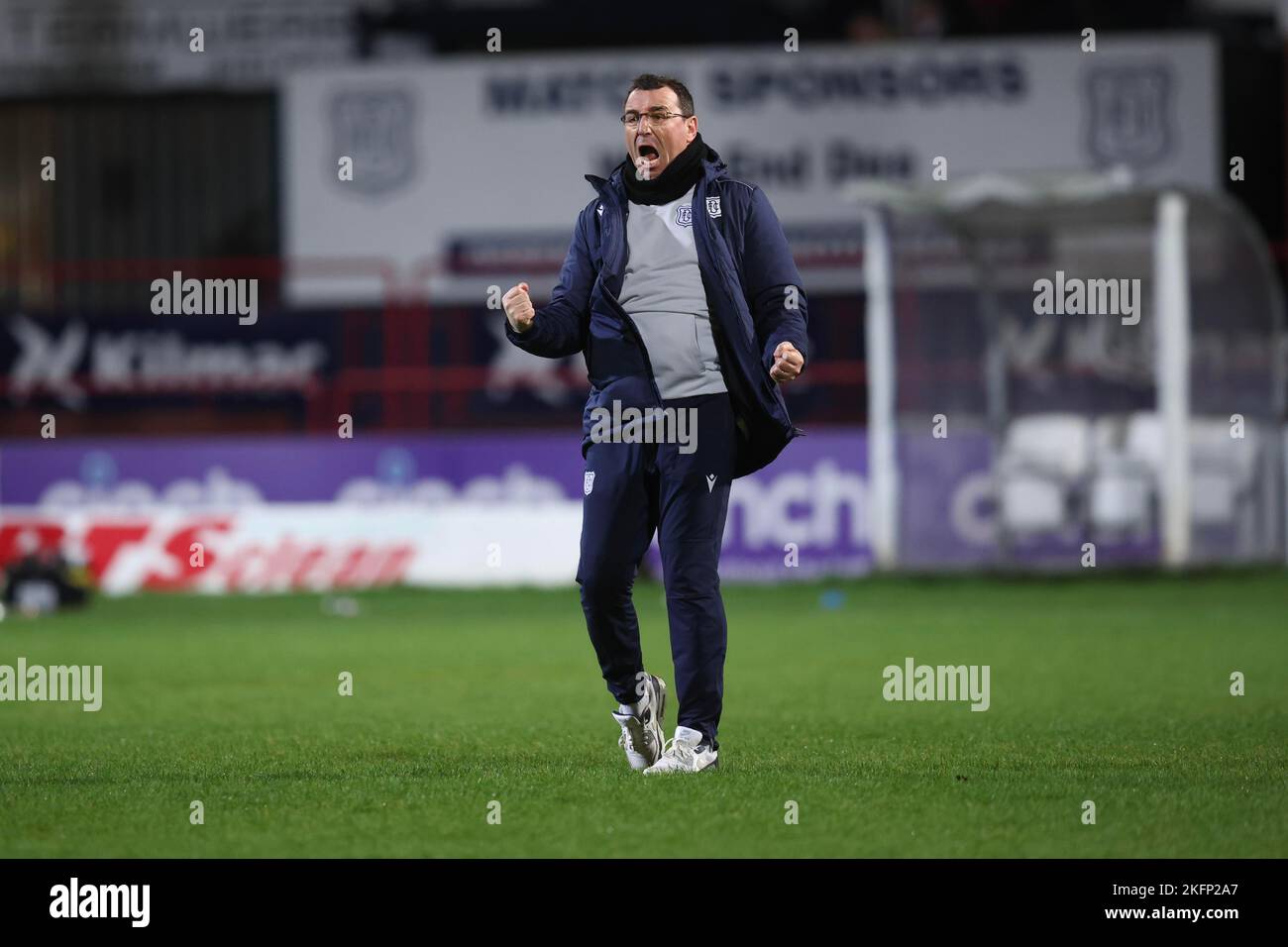 19th November 2022; Dens Park, Dundee, Scotland: Scottish Championship ...