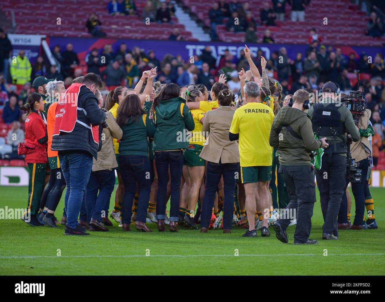 Old Trafford, Manchester, UK on November 19th 2022 Woman’s Rugby League ...